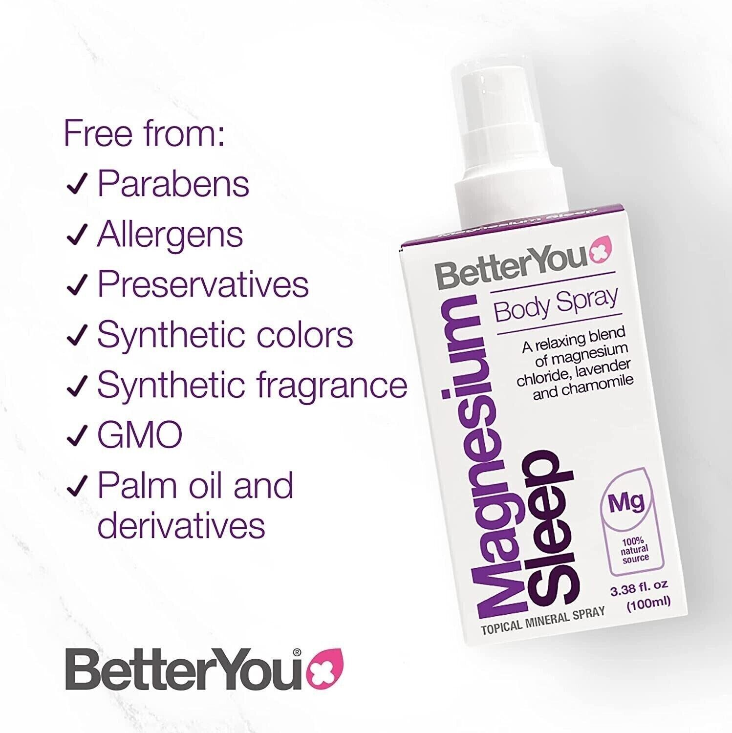 Better You Magnesium Sleep Body Spray - 100ml ( free Delivery) | eBay