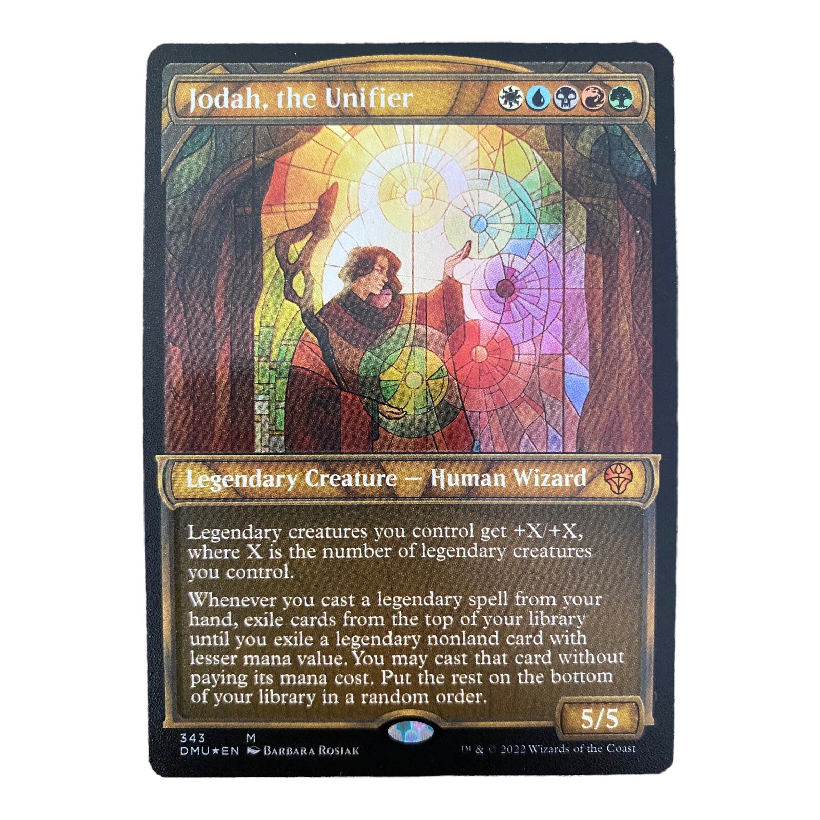 Jodah, the Unifier Textured Foil - DMU 343 - NM - MTG Magic | eBay