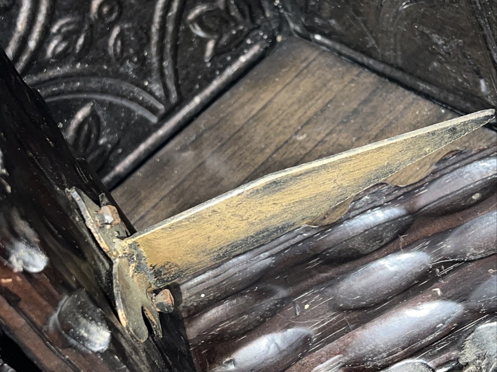 vintage Antique mideval wood book ends | eBay