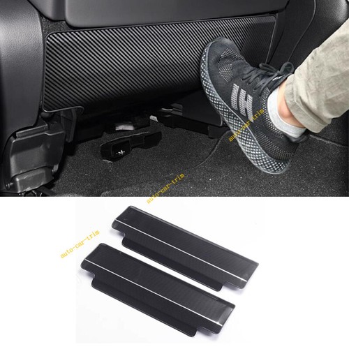 2PCS For 2012-2024 Toyota 4Runner Carbon fiber steel Seat Anti Kick ...