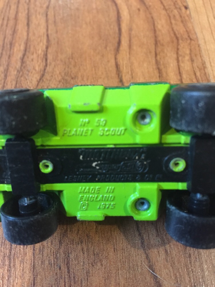 Vintage Lesney Matchbox Superfast Planet Scout No. 59 | eBay