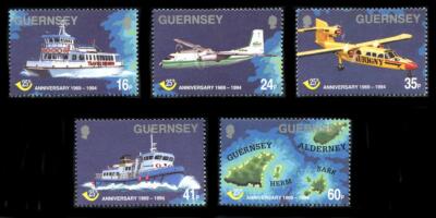 Guernsey: 1994 Guernsey Post Office 25th Anniversary (536-540) MNH | eBay