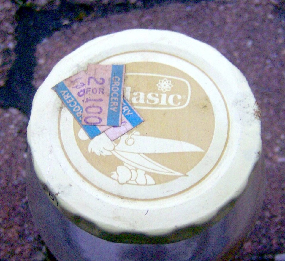 RARE vintage 1970s VLASIC HOT DOG RELISH glass jar OLD FOOD PACKAGING ...