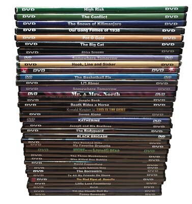 Classic Movies Digiview DVD Bulk Lot 40 Digitally Remastered OOP Reagan Pryor | eBay