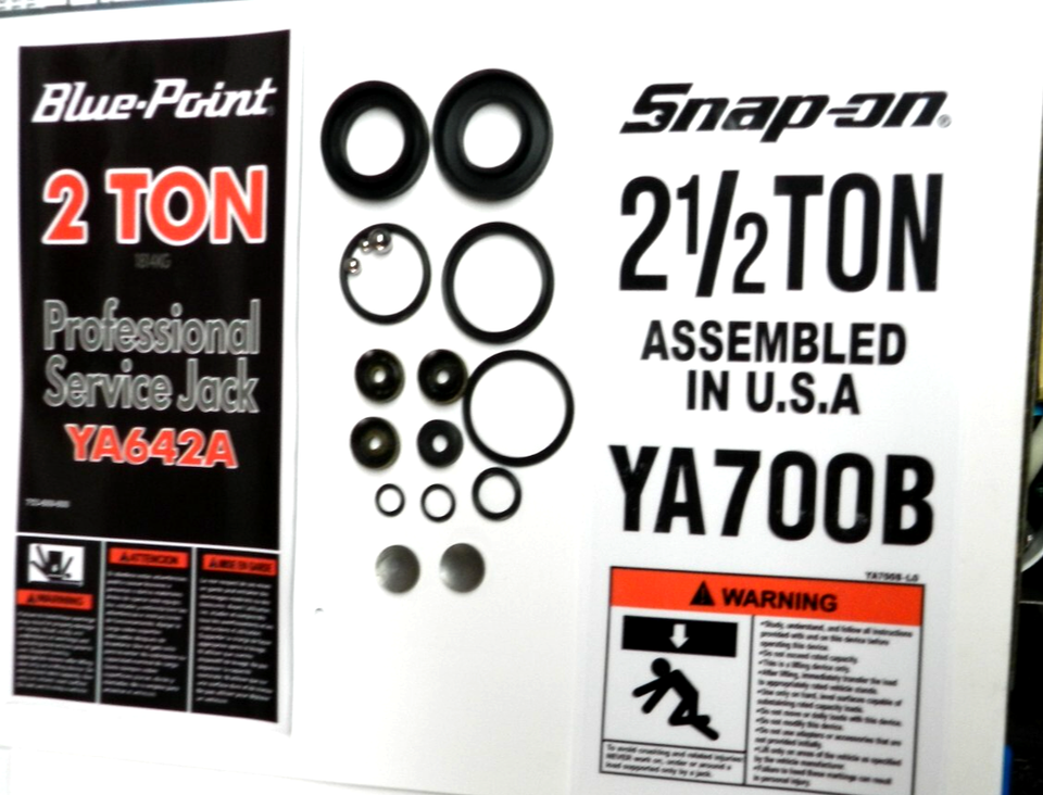 Seal kit- Snap On YA700 or YA700B or YA642B- Blue Point Floor Jack | eBay