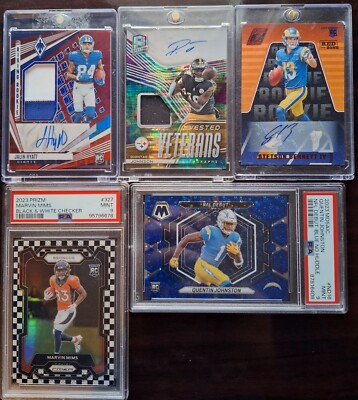 NFL 5 CARD RPA/AUTO/CASE HIT LOT | eBay