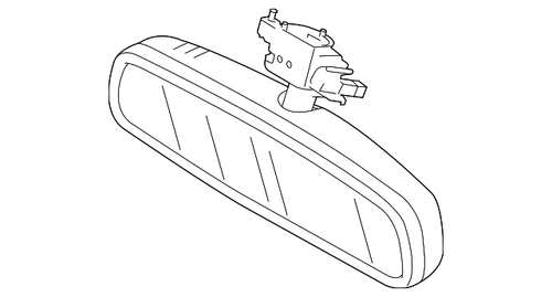 Genuine Volvo Interior Rear View Mirror 31217822 | eBay