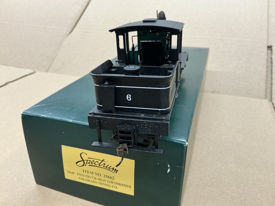 BACHMANN SPECTRUM ON30 NARROW GAUGE SHAY STEAM LOCOMOTIVE TWO TRUCK ...