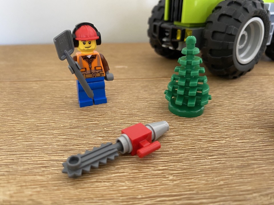 LEGO CITY: Forest Tractor (60181)-100% Complete with Instructions-As ...