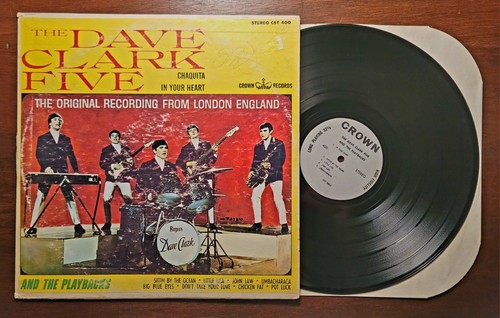 THE DAVE CLARK FIVE And The Playbacks Vinyl Lp 1964 US Press Crown ...