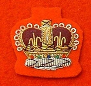 Red Mess Dress S/SGT Crown Staff Sergeant Mess Crown | eBay