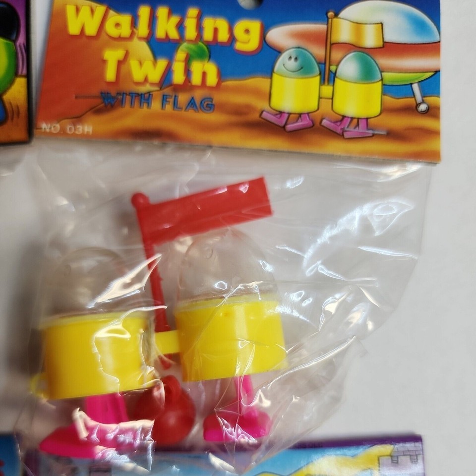 Vintage 4 Ramp Walker Twin Header Toy Old Vending Stock New Old Stock ...