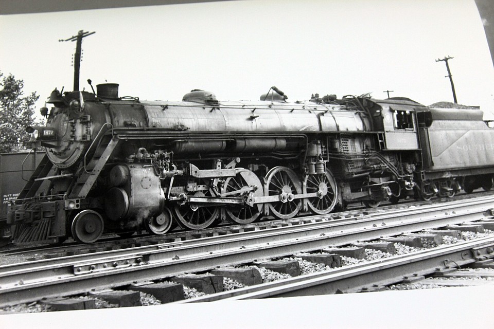 Southern RR Railroad Train Engine #1472 Photograph 8x10 with Tender | eBay