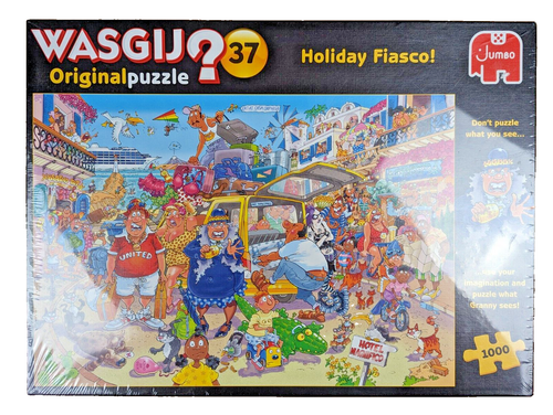 Wasgij? Original 37 Holiday Fiasco Jigsaw Puzzles for Adults - 1,000 PC ...