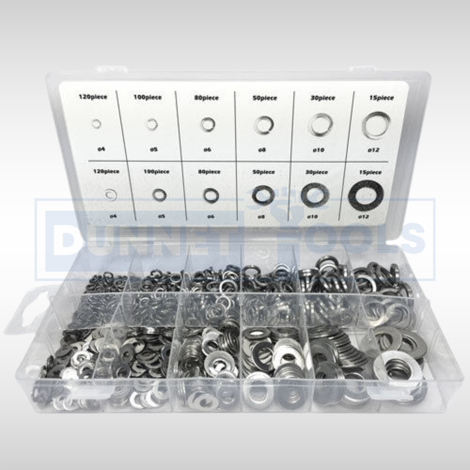 Stainless Steel Washer set 790 Flat & Spring Washer Assortment Rust ...