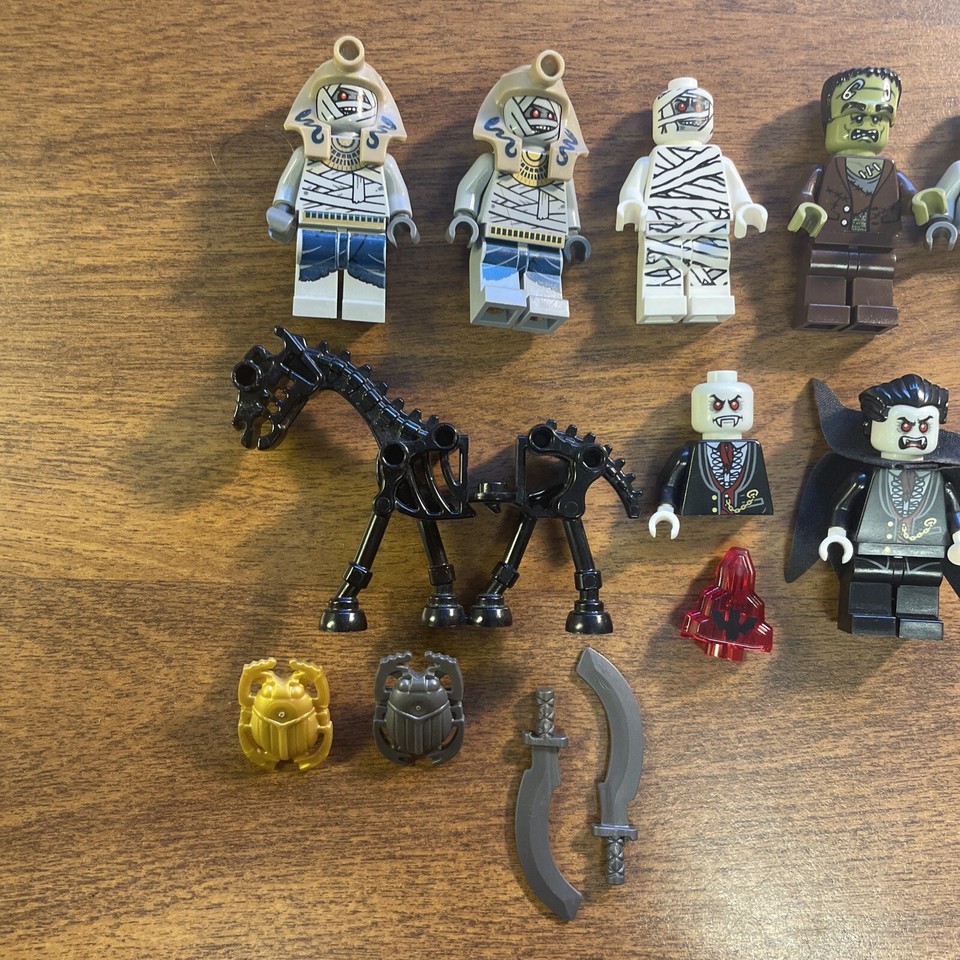 LEGO Monster Fighters Minifigure Lot Moonstones Vampire Mummy Halloween ...