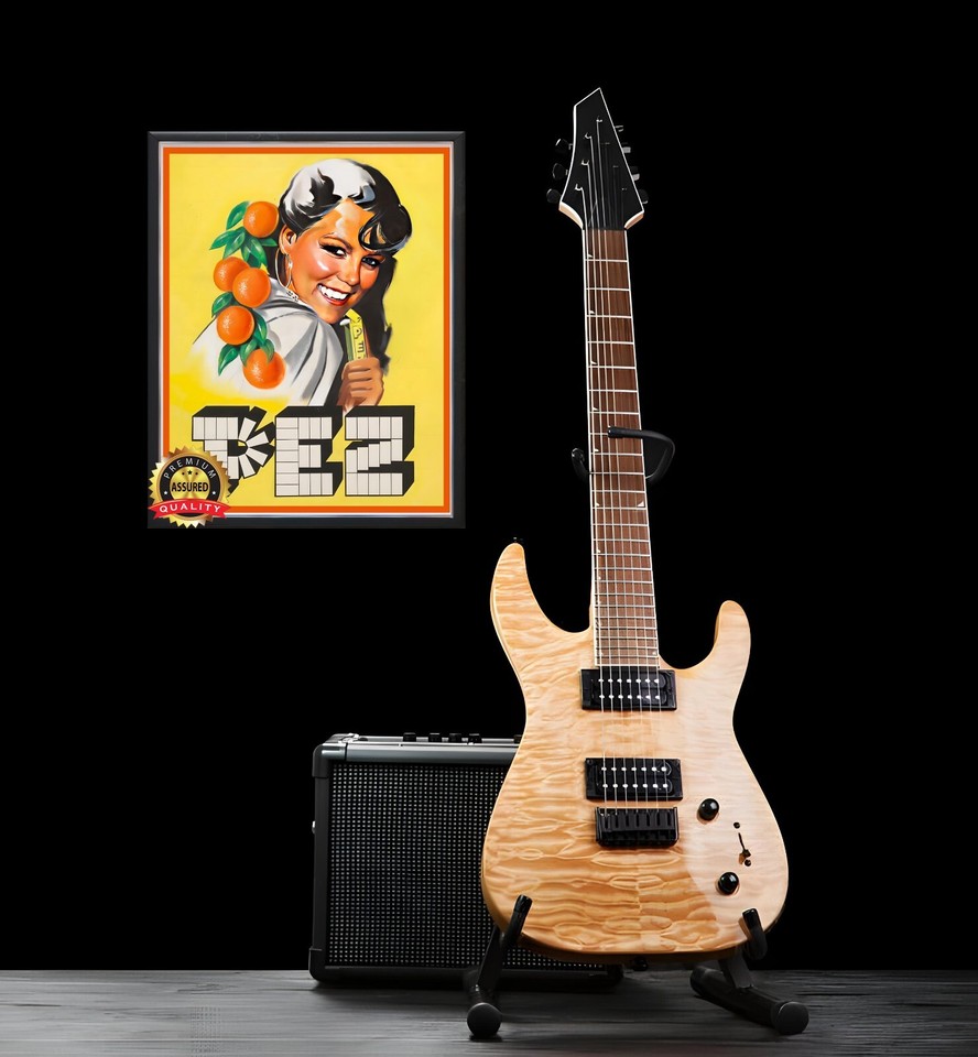 Pez - Orange - Restored - 1950s - Metal Sign 11 x 14 | eBay