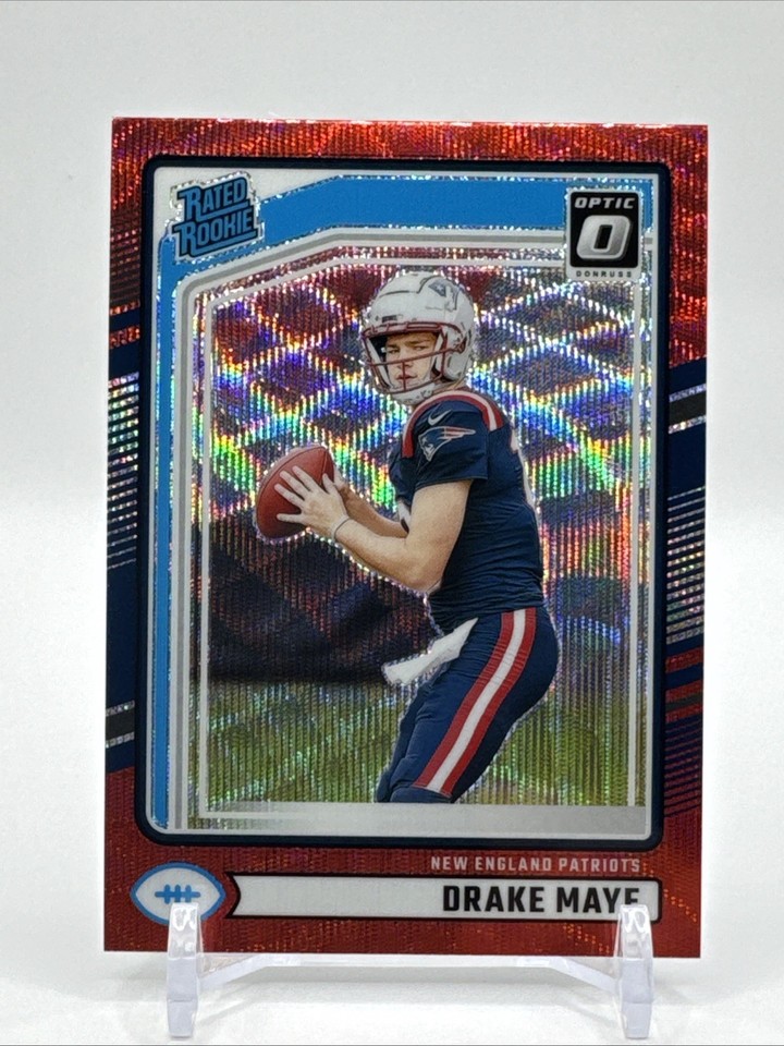 2024 Panini Donruss - Rated Rookie Optic Preview Red Wave Prizm #379 ...