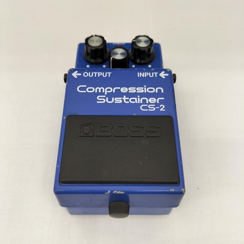 BOSS CS-2 Compression Sustainer Guitar Effector Pro Audio Pedal Used ...