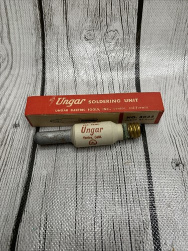 Vintage Ungar No. 4035 Soldering Iron Heating Unit USA | eBay