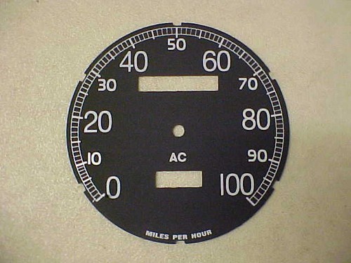 Speedometer Face 1929 - 1936 Vintage Car Cadillac Buick etc | eBay ...