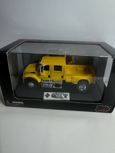 1/64 Malibu International CXT Yellow Crew Cab Dually Truck New in Box ...