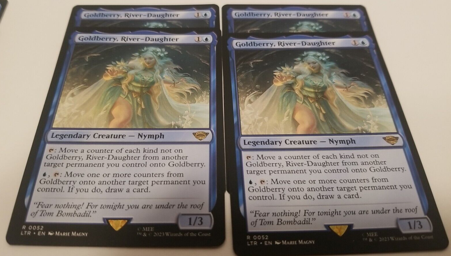 Goldberry, River-Daughter x4 - LotR Tales of Middle Earth - LTR MTG | eBay