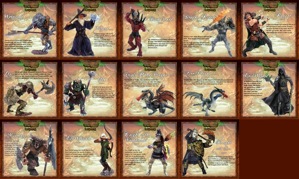 BBI - Warriors of the world - Legends, Dark Lord 000356, knight ...