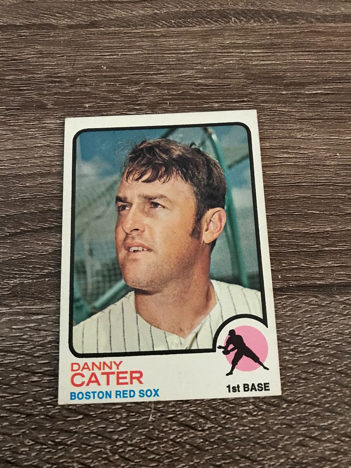 1973 Topps #317 Danny Cater - Boston Red Sox - VG+ | eBay