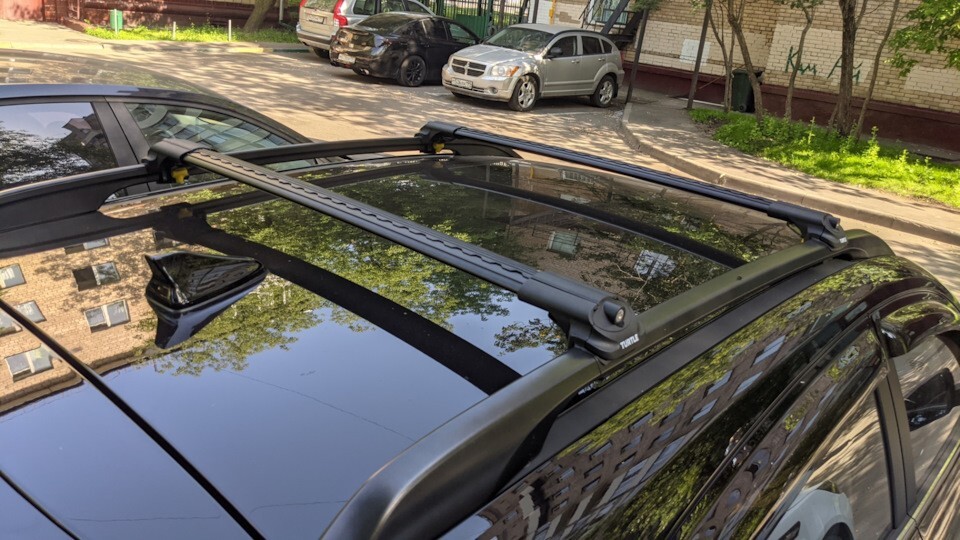 For Kia Sorento X-Line 2020-2024 Black Cross Bars Roof Rack Easy ...