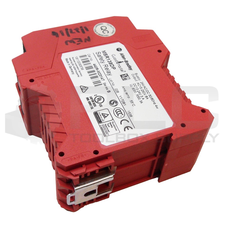 ALLEN BRADLEY MSR138DP /B GUARD MASTER 24V AC/DC 6A 440R-M23147 | eBay