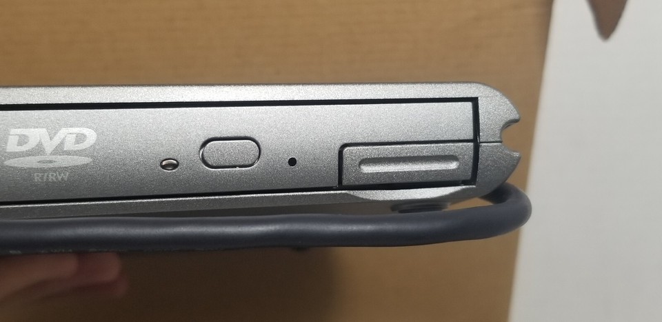 Lot Of 2 DELL EXTERNAL MEDIA D/BAY MOD #: PD01S CD-RW/DVD-ROM DRIVE ...