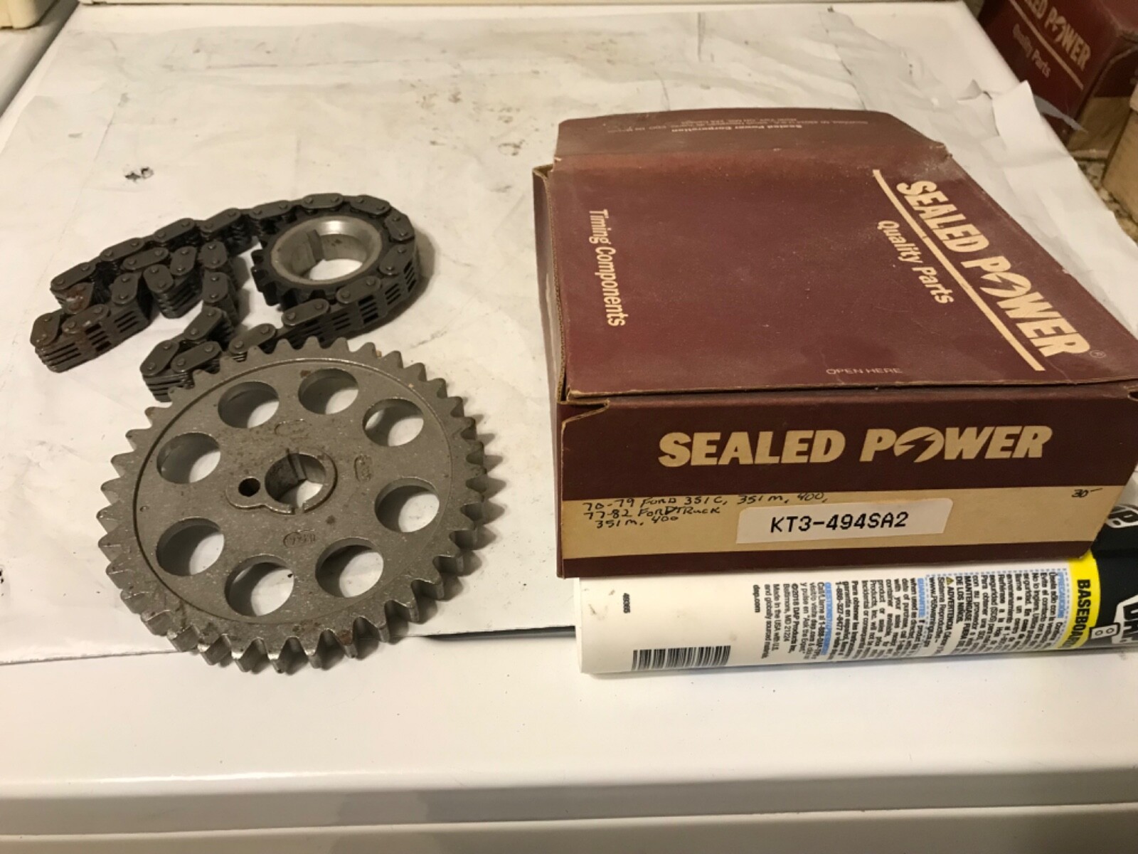 KT3-494SA2 TIMING CHAIN & GEARS KIT 70-9 FORD 351C 351M 400 77-82 FD TK ...