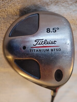 Titleist Titanium 975D Driver 8.5* Golf Club. RH Ultralite S Flex 45 ...