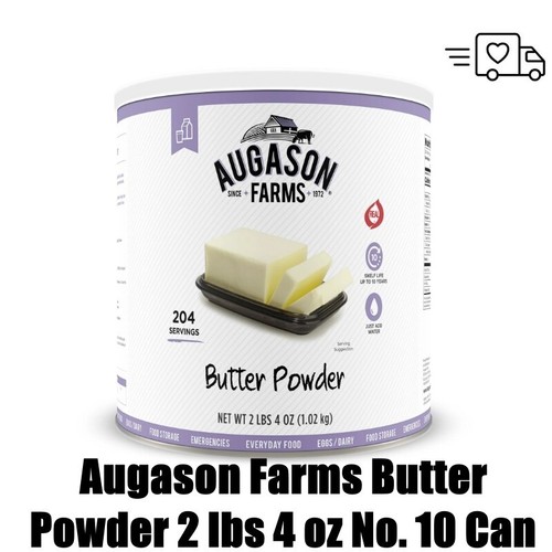 Augason Farms Butter Powder 2 lbs 4 oz No. 10 Can | eBay