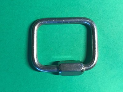 Stainless Steel 316 Square Quick Link 5/32" (4mm) Marine Grade Boating ...