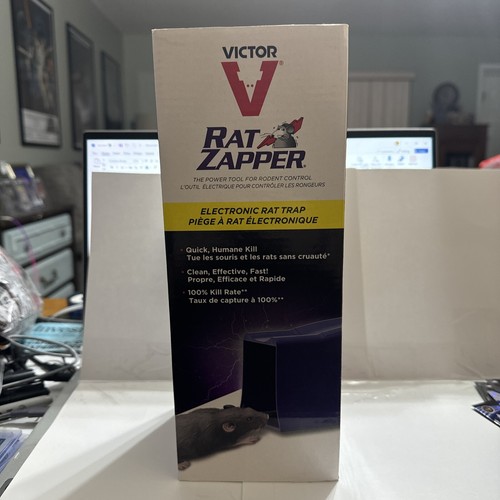 Ultra Rat Zapper Battery Operated Rat Trap New In Box-Reusable-Free ...