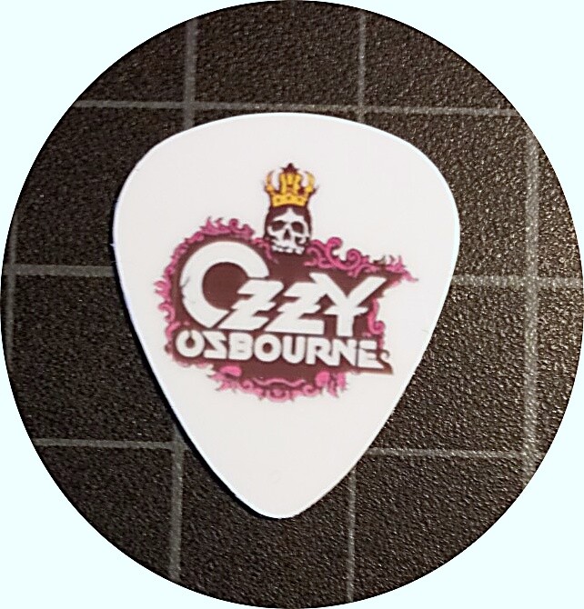 OZZY OSBOURNE BLACK RAIN GUITAR PICKS SET OF 4 | eBay
