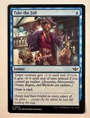 Take The Fall - 73 - OTJ - NM - MTG - Magic the Gathering | eBay