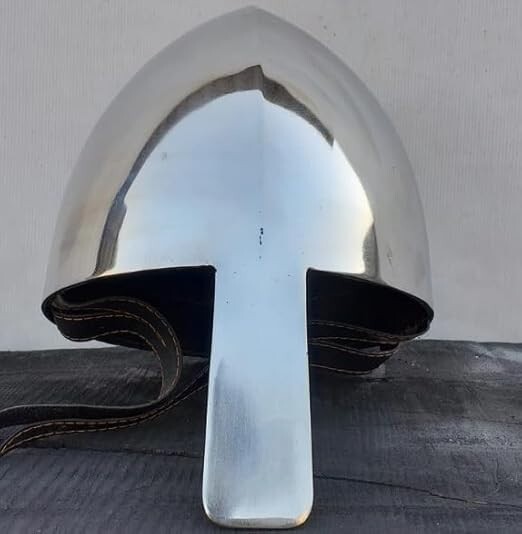 Medieval Viking Helmet Knight Norman Nasal Helmet Nose Armor Helmet ...