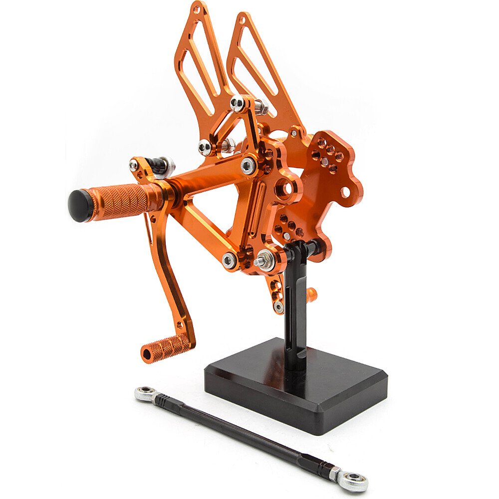 For ZX9R ZX900F 1999-2003 ZZR600 2005-2008 CNC Rearset Footrest ...