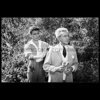 Photo F.007500 JEAN COCTEAU & EDOUARD DERMIT (LE TESTAMENT D'ORPHÉE ...