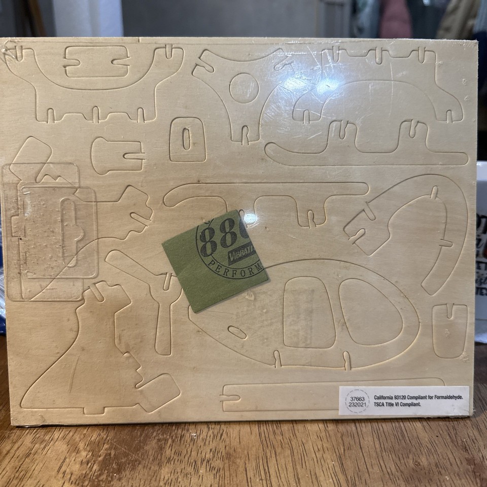 Helicopter WOOD PUZZLE JP233 NOS J Spec 1019 | eBay