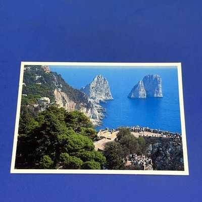 CAPRI PANORAMA E FARAGLIONI - CARTOLINA A COLORI | eBay