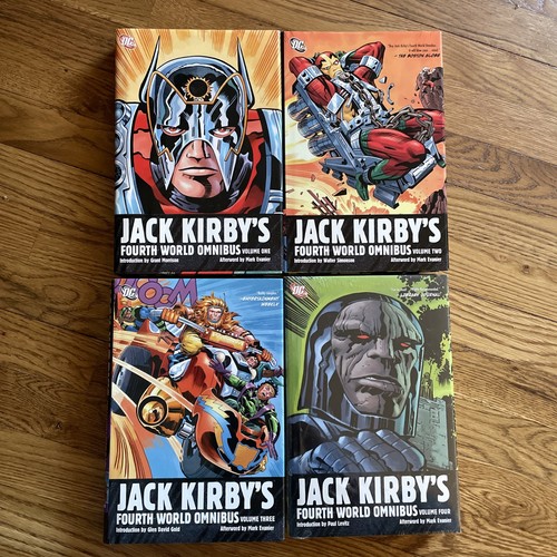 JACK KIRBYS FOURTH WORLD OMNIBUS VOLUME 1 2 3 4 HARDCOVER LOT COMPLETE NEW GODS | eBay