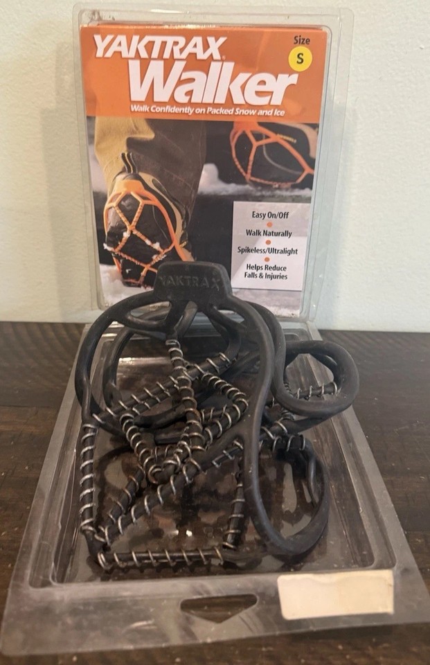 Yaktrax Walker Traction Cleats for Snow and Ice Small | eBay