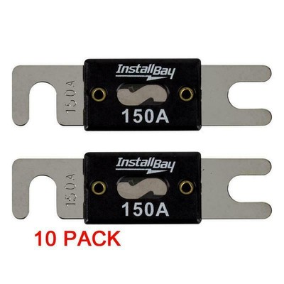 The Install Bay ANL150-10 High Quality Nickel Plated 150 Amp 150A Fuse ...