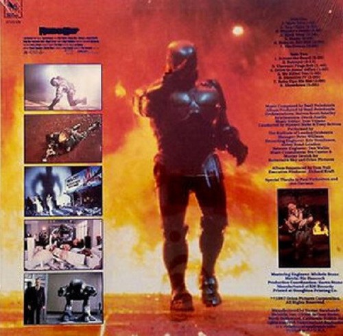 ROBOCOP: ORIGINAL MOTION PICTURE SOUNDTRACK, VINYL LP, BASIL POLEDOURIS ...