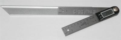 digital electronic protractor 7"iGaging angle finder+11" sliding T ...