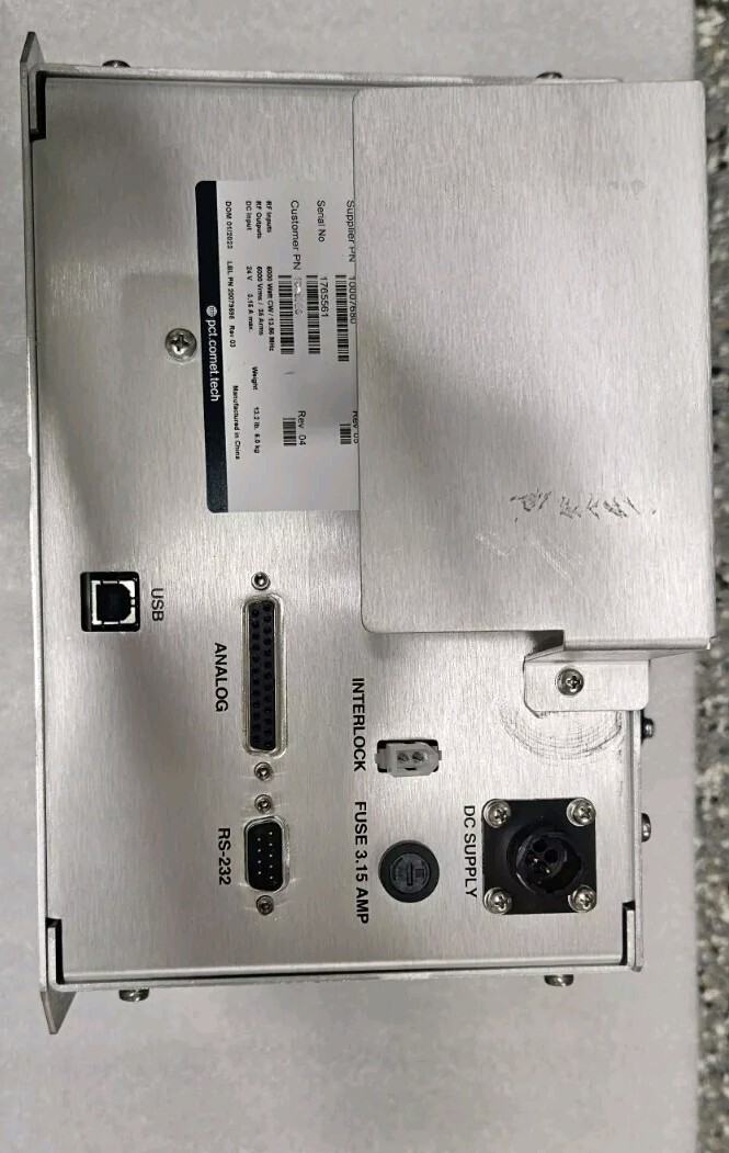 COMET RF Match / Etch Chamber 10007680 / 1008826 5000W 13.56MHz LAM ...